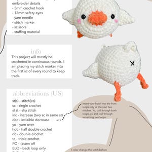 2 in 1 Loaf Goose NO SEW | Sitting and Laying | Crochet Pattern | Quick ...