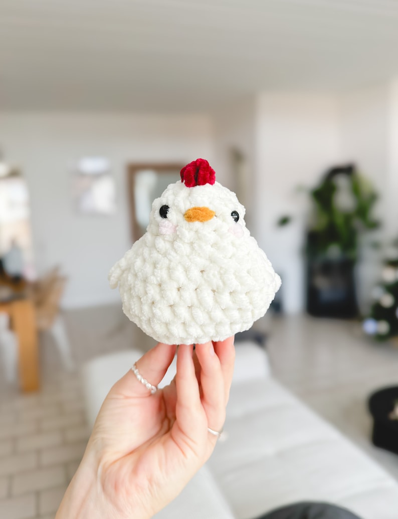 Chubby Chicken Crochet Pattern NO SEW Crochet Patterns Quick and Easy ...