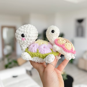 Flower Shell Turtle | NO SEW | Crochet Patterns | Quick Crochet ...