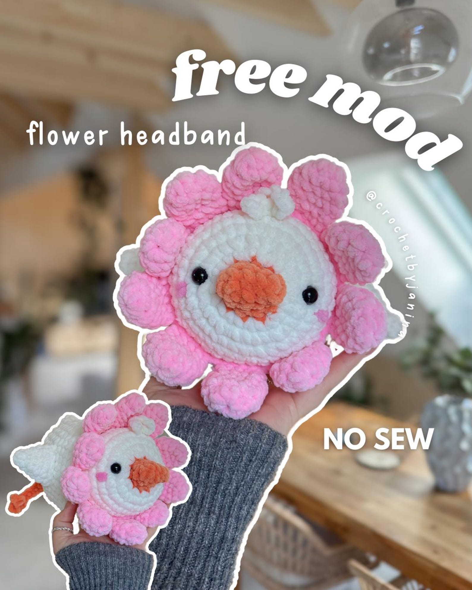 2 in 1 Loaf Goose NO SEW | Sitting and Laying | Crochet Pattern | Quick ...