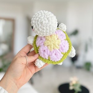 Flower Shell Turtle | NO SEW | Crochet Patterns | Quick Crochet ...