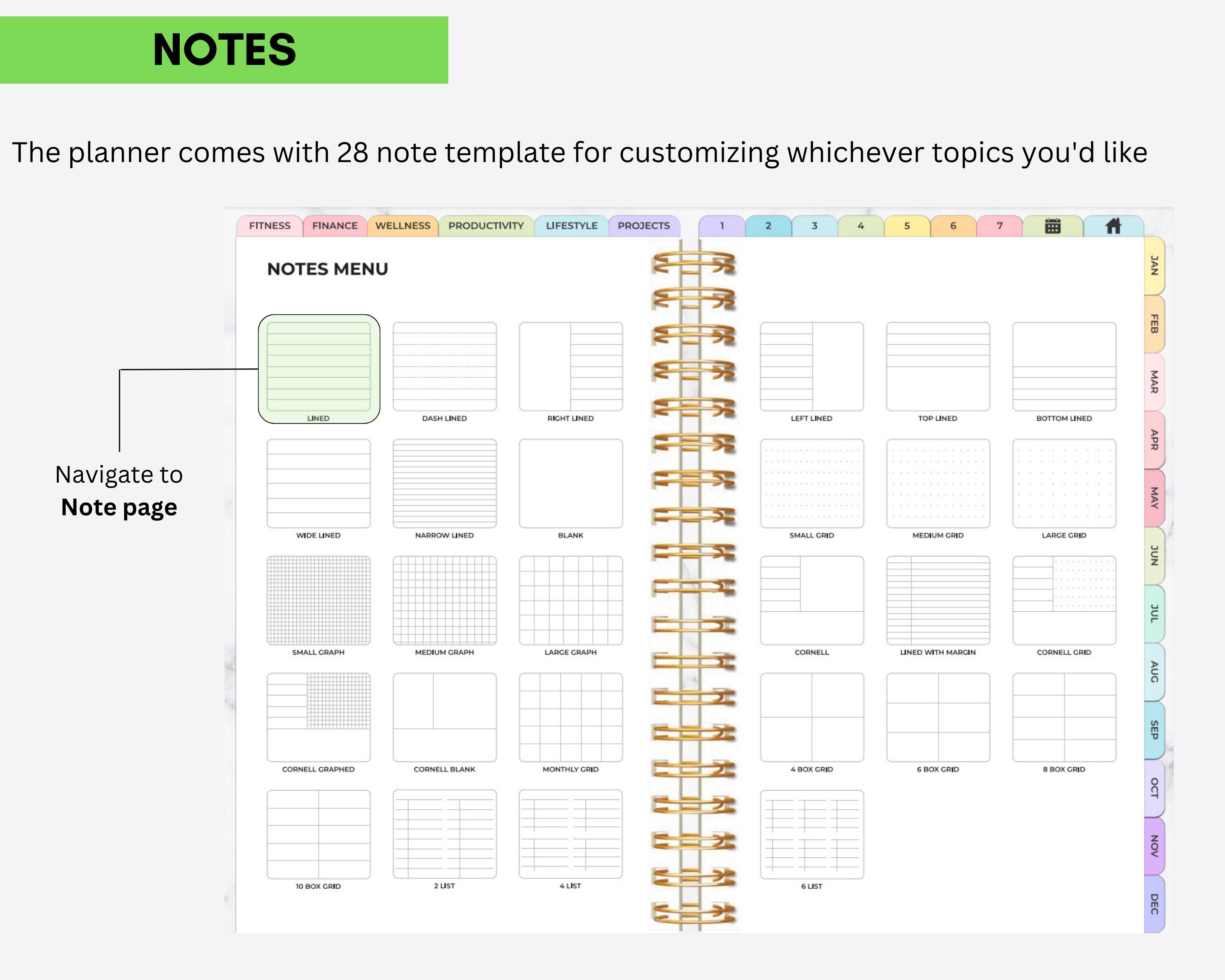 Digital Planner 2024 Goodnotes Planner iPad Planner Notability Planner ...