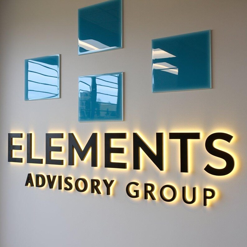 Business Sign Custom Backlit Sign 3D Acrylic Sign LED Light Box Sign ...