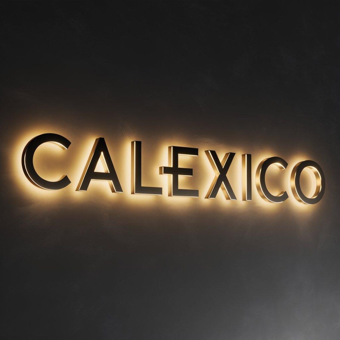 Custom Backlit Sign, 3D Metal Sign, 3d Custom Sign for Office 3D Logo ...