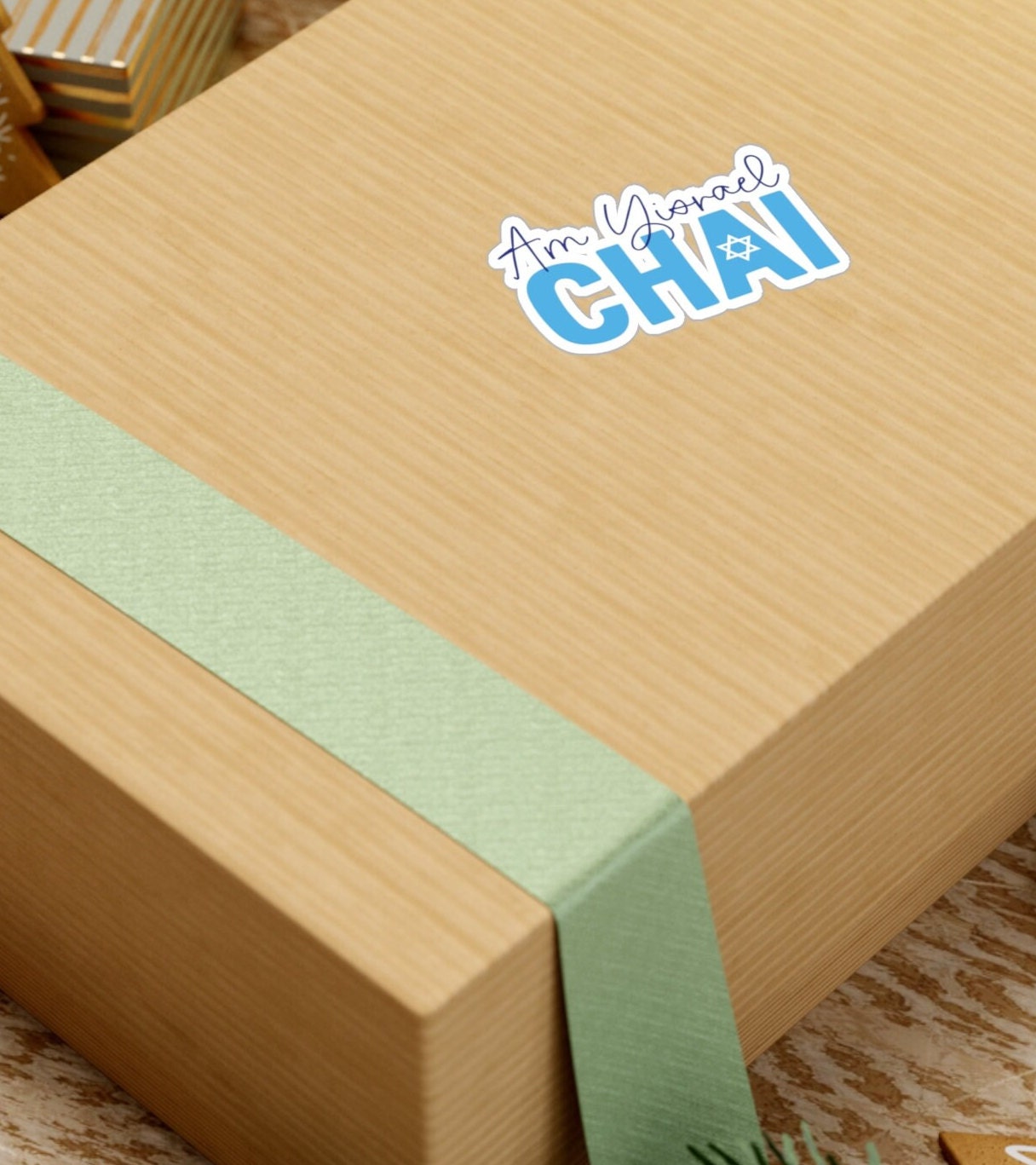 Am Yisrael Chai Vinyl Decals, Jewish Stickers, Great Hannukah Present ...