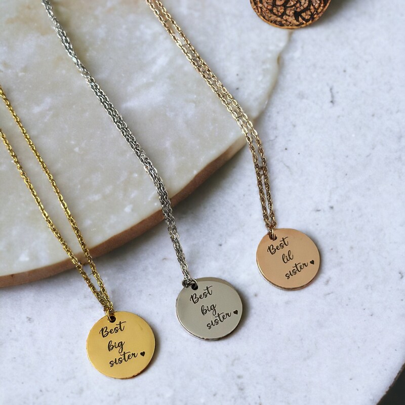 Sister Necklace - Etsy