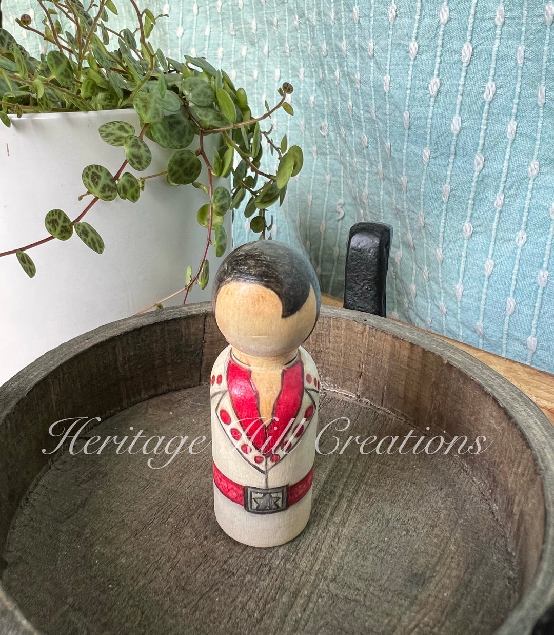 Hand-drawn Hip Swinging Singer Inspired Peg Doll - Etsy