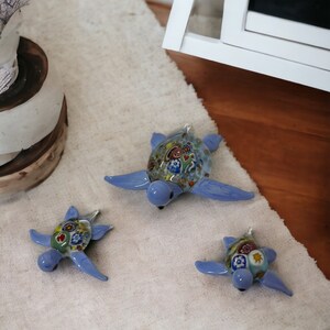 Glass Sea Turtle, Handmade Glass Sea Turtle, Murano Glass Sea Turtle ...