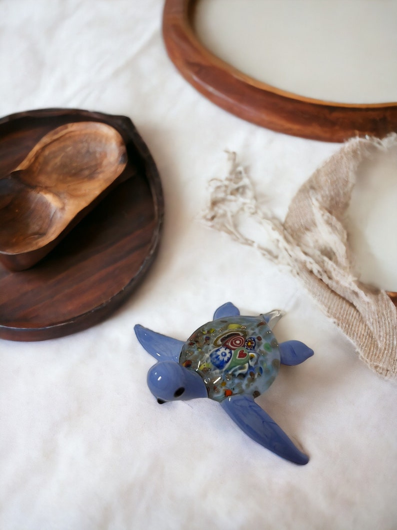 Glass Sea Turtle, Handmade Glass Sea Turtle, Murano Glass Sea Turtle ...