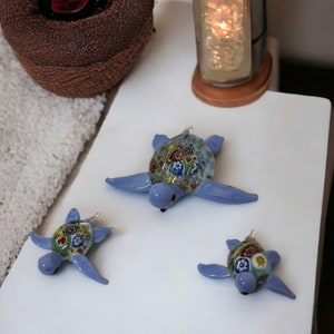 Glass Sea Turtle, Handmade Glass Sea Turtle, Murano Glass Sea Turtle ...
