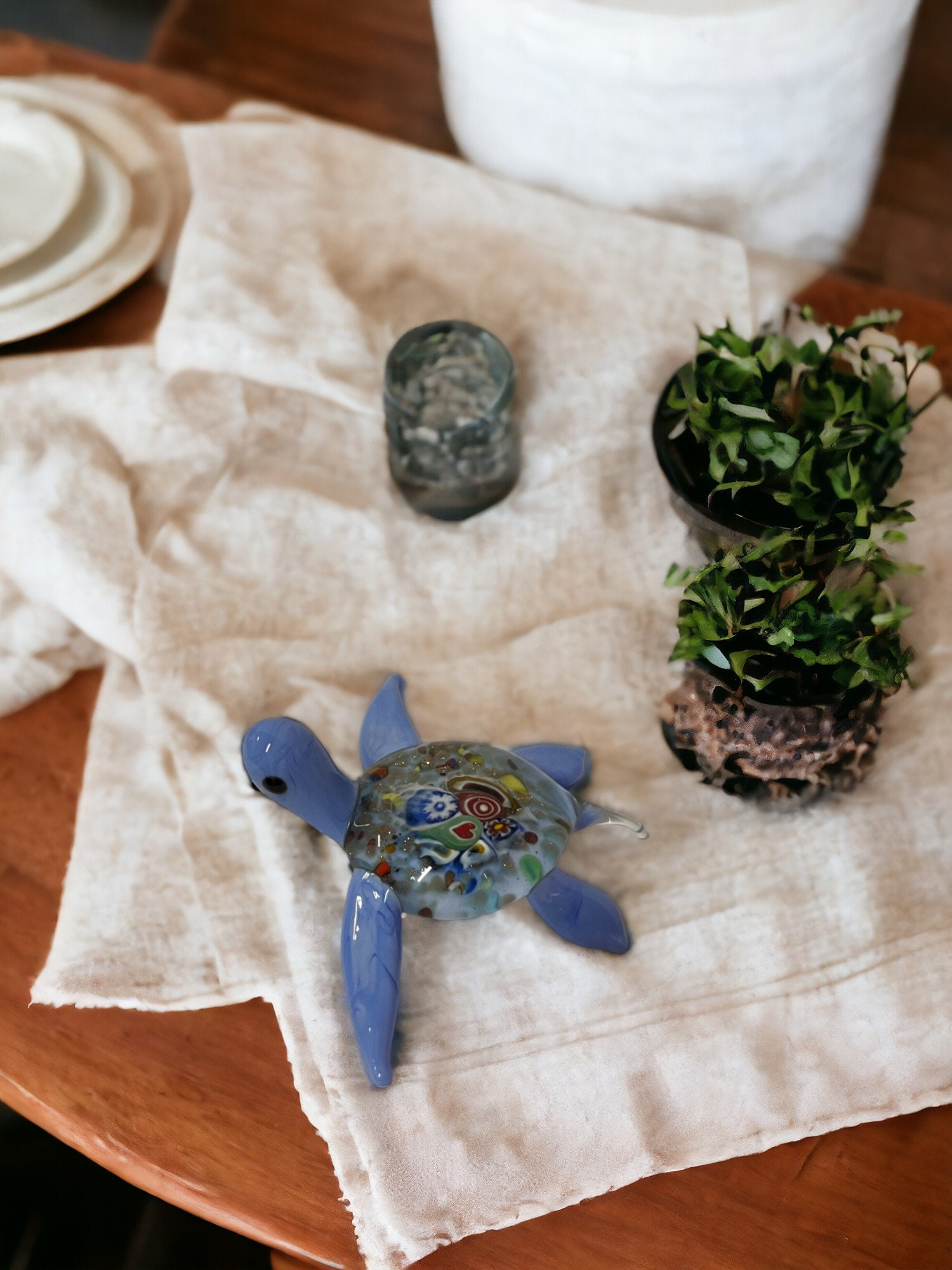 Glass Sea Turtle, Handmade Glass Sea Turtle, Murano Glass Sea Turtle ...