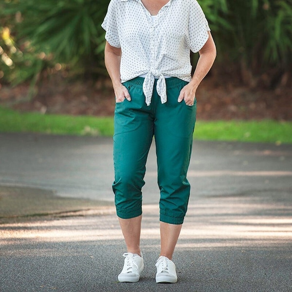 Capri Pants Pattern - Etsy
