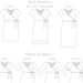 Cologne Dress PDF Sewing Pattern, US Sizes 0 - 32, Knit Dress Pattern ...