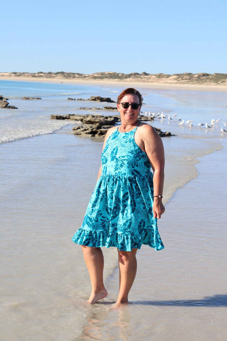 Edessa Dress and Top PDF Sewing Pattern, Including US Sizes 0-32, High ...