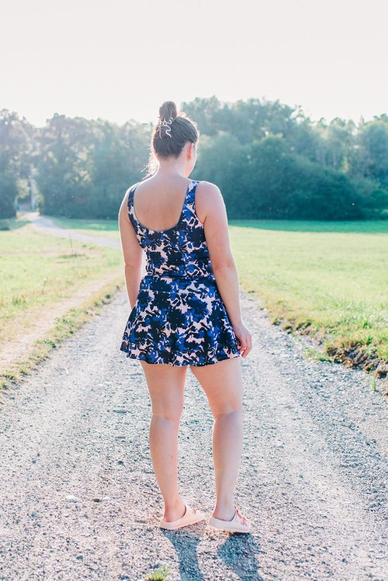 Estes Top and Skirt PDF Sewing Pattern, Including US Sizes 0-32, Built ...