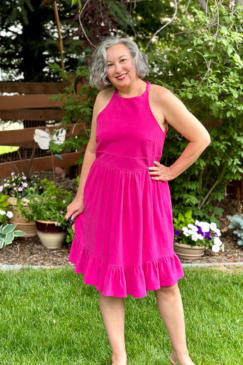 Edessa Dress and Top PDF Sewing Pattern, Including US Sizes 0-32, High ...