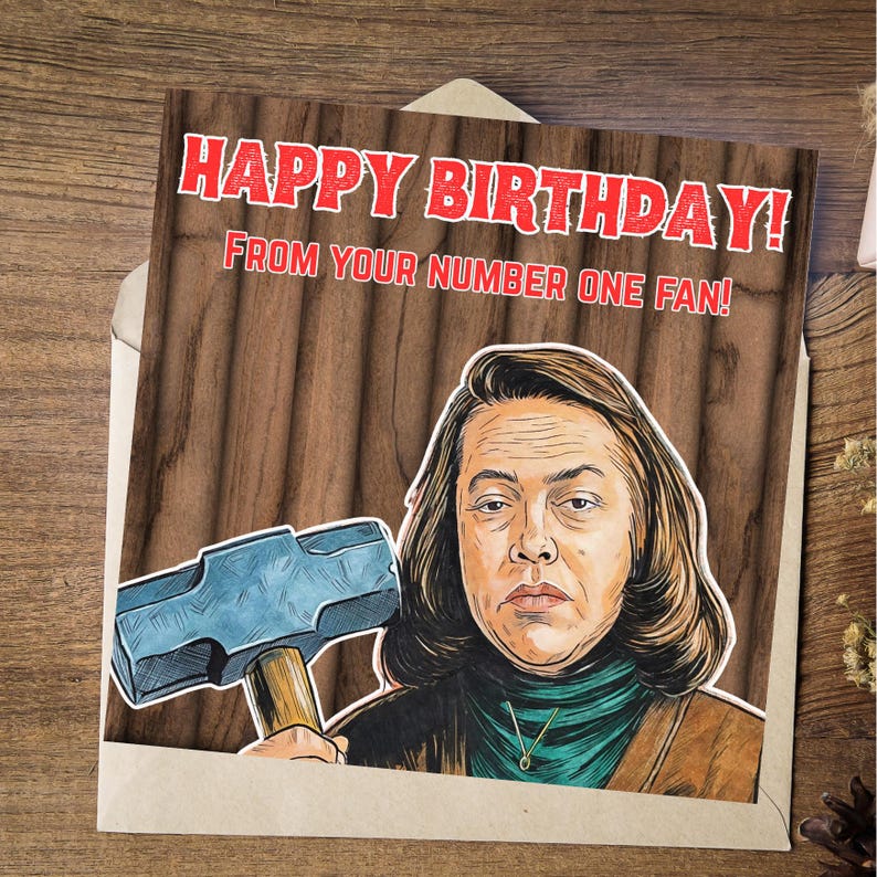 Stephen King Misery | Annie Wilkes | Horror Film Birthday | Funny ...