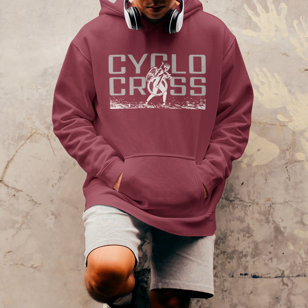 Cyclocross Hoddie, Road Bike Cyclist Gift, Hoodie for Cyclist, Cyclist ...