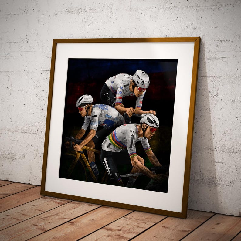 Tadej Pogacar, Remco Evenepoel, Mathieu Van Der Poel, MVDP, Cycling ...
