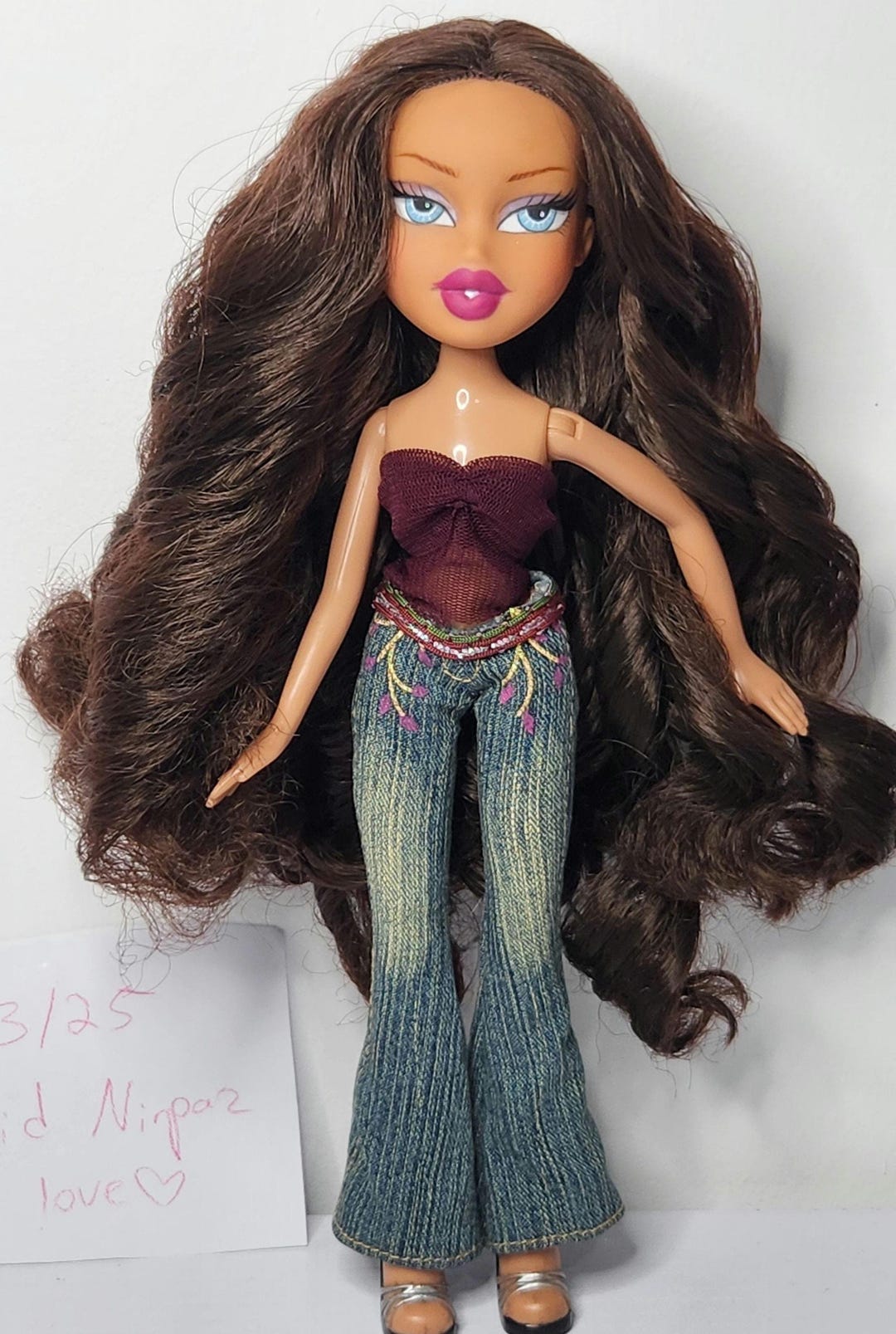 OOAK Bratz Dreamy Face up and Restyled Hair - Sasha - Etsy