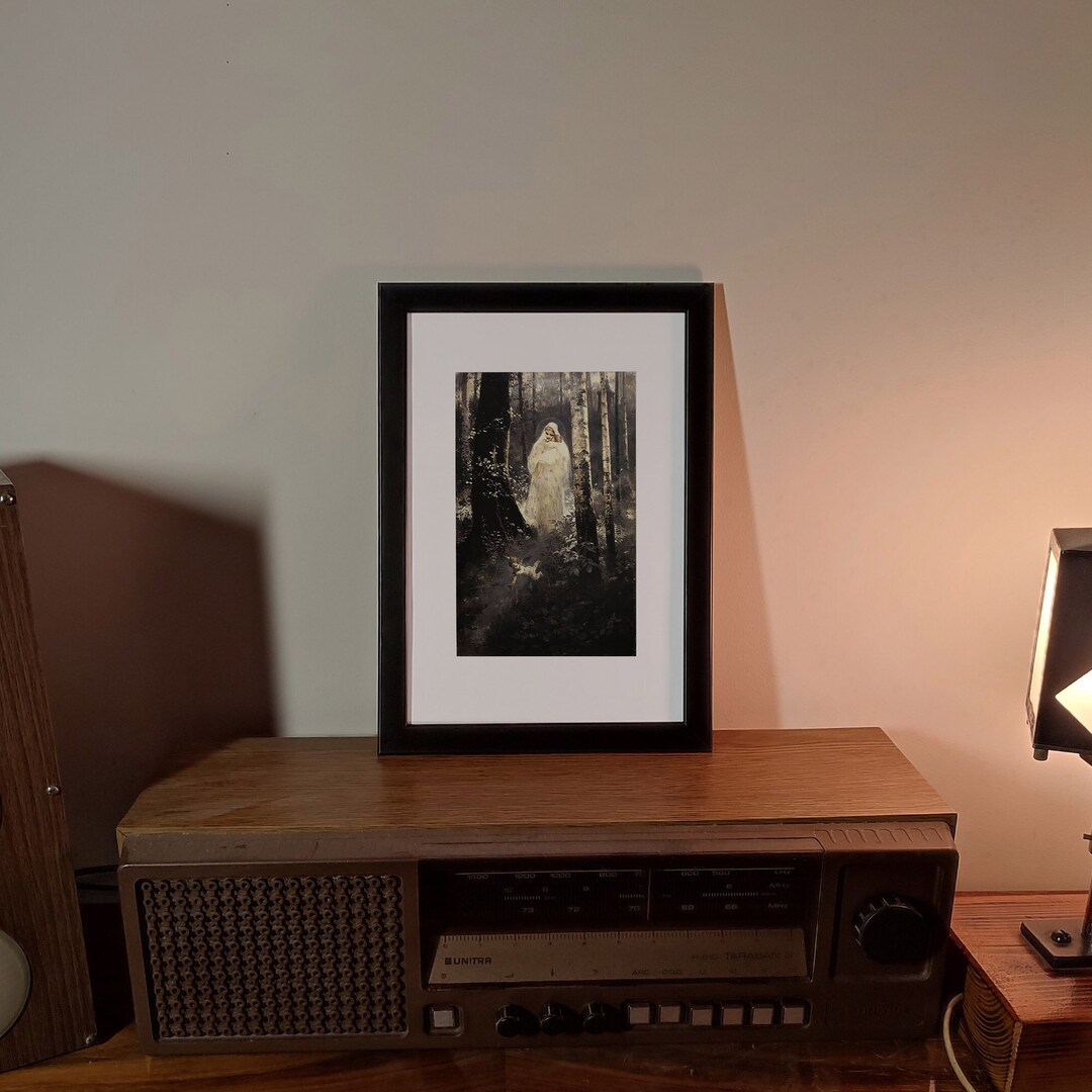 Vintage Print: Ave Maria, Poster, Portrait, Art Deco, Polish Art ...