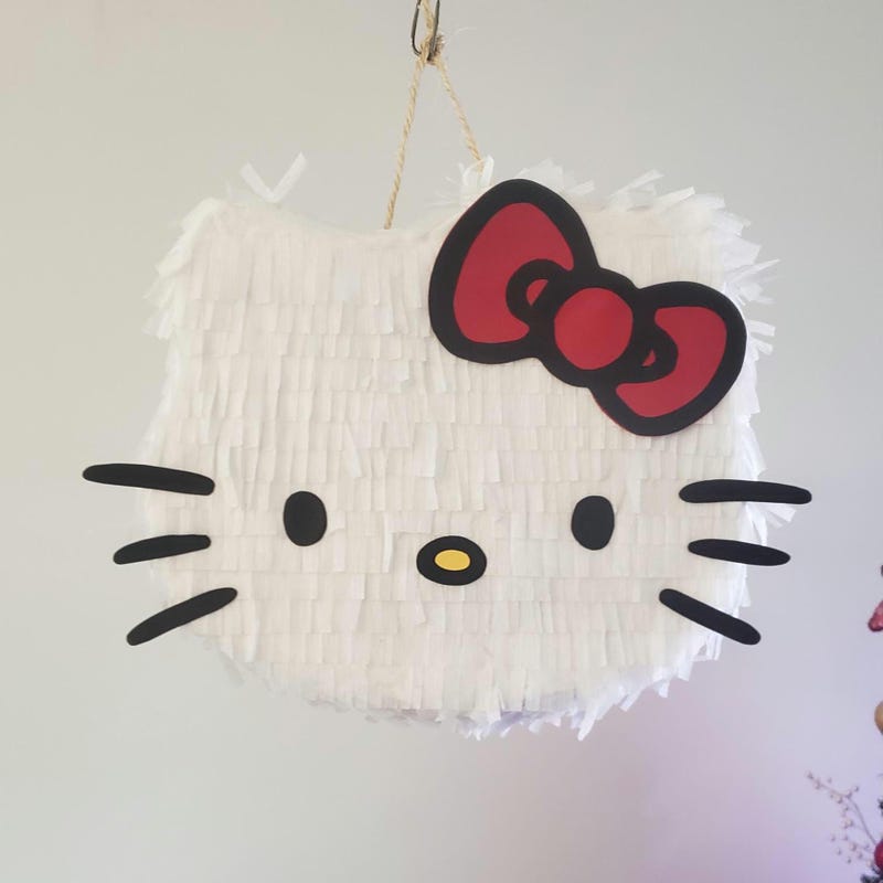 Helllo Kitty Piñata - Etsy
