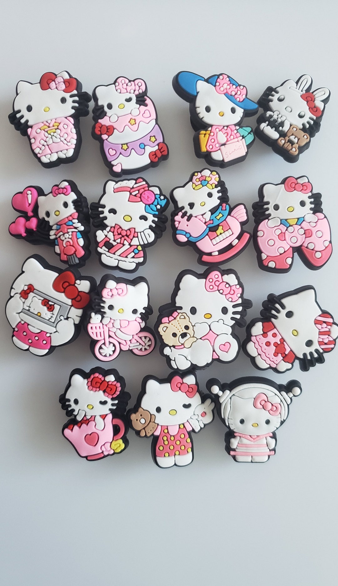 Hello Kitty Shoe Charms - Etsy