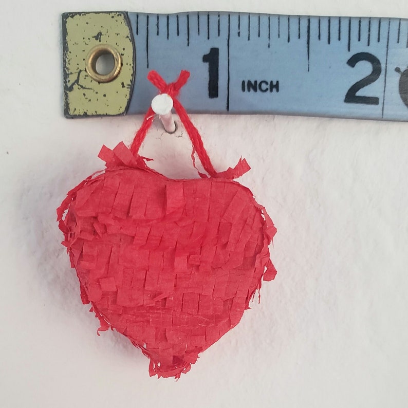 Miniature Handmande Heart Shaped Piñata - Etsy