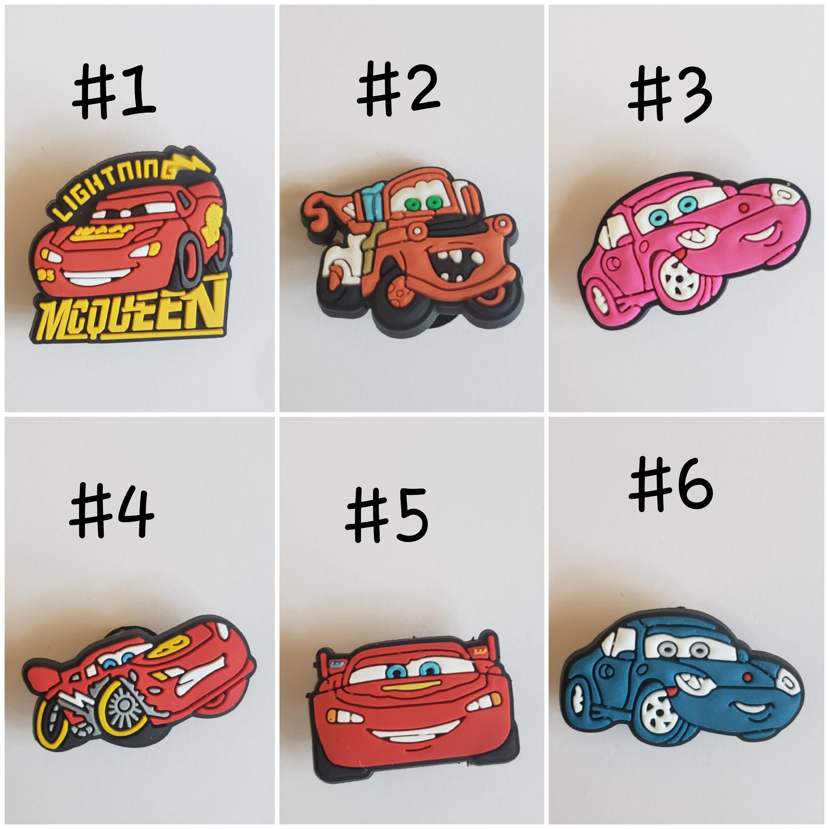 Cars Croc Charms - Etsy