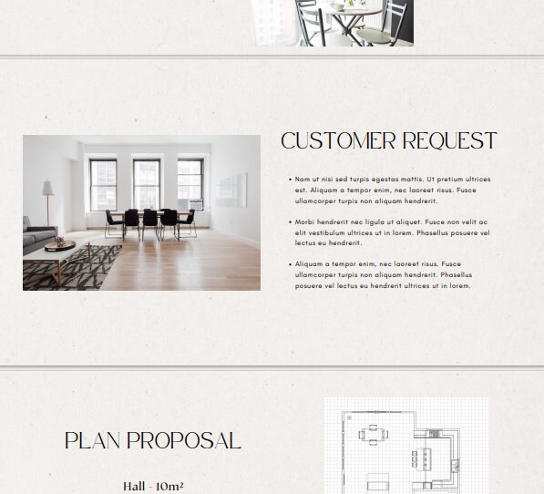 Interior Design Template | Client Presentation Template | Interior ...