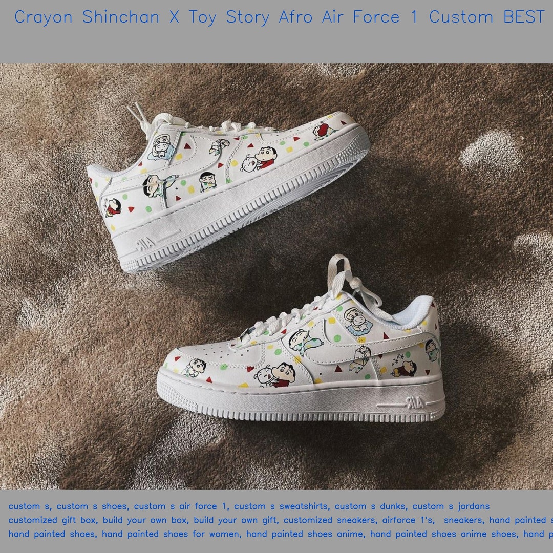 Crayon Shinchan X Toy Story Afro Air Force 1 Custom Best - Etsy