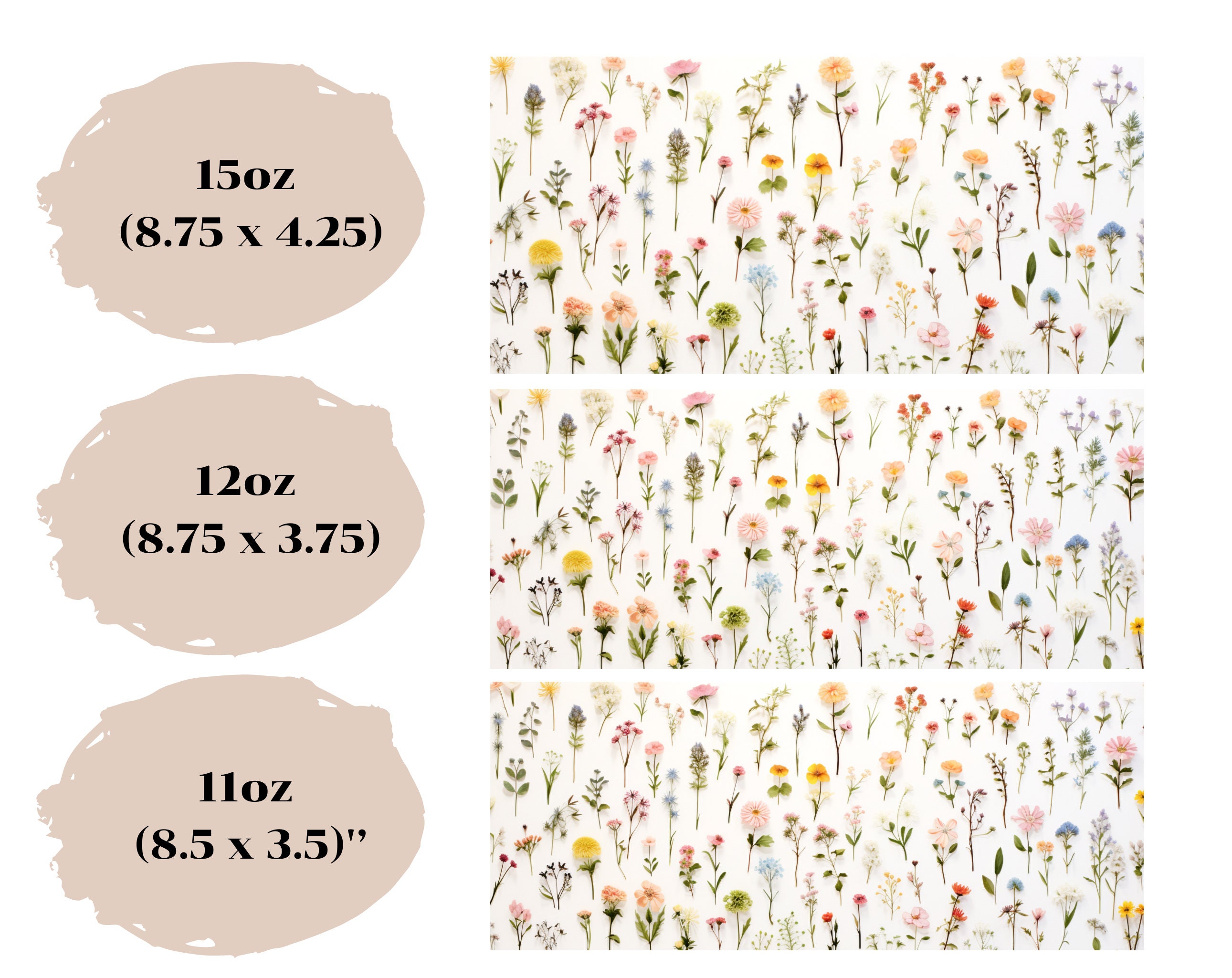 Pressed Flower Mug Png, Mug Template, Coffee Mug Png, Coffee Mug ...