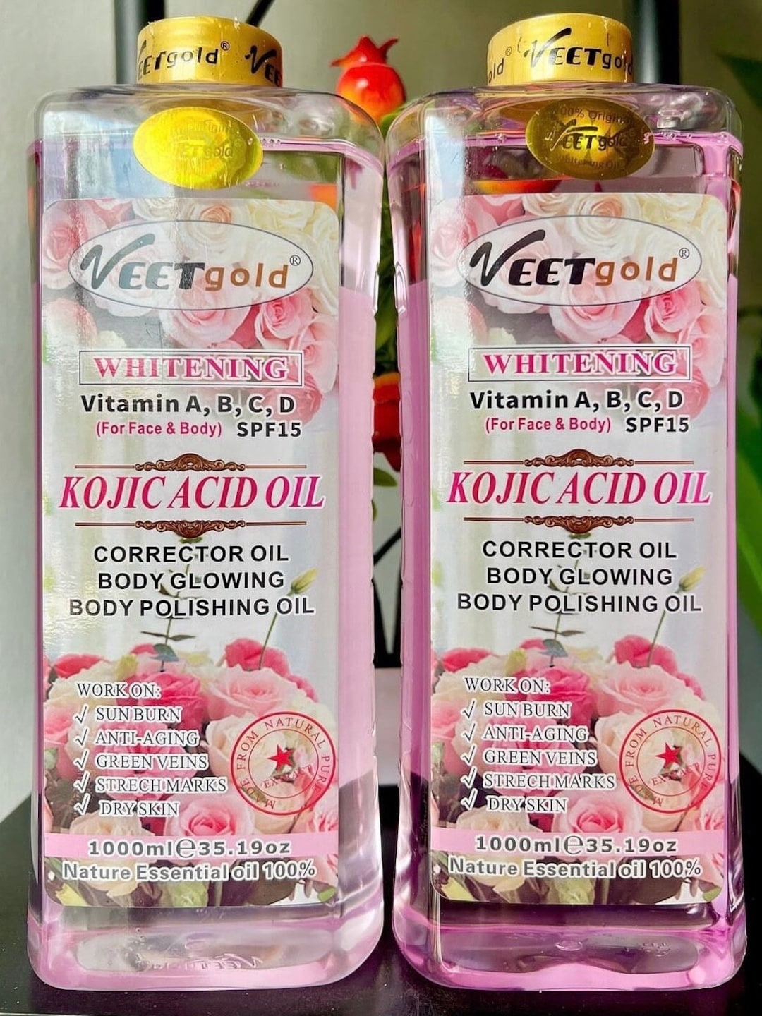 Veetgold Kojic Acid Oil - Etsy