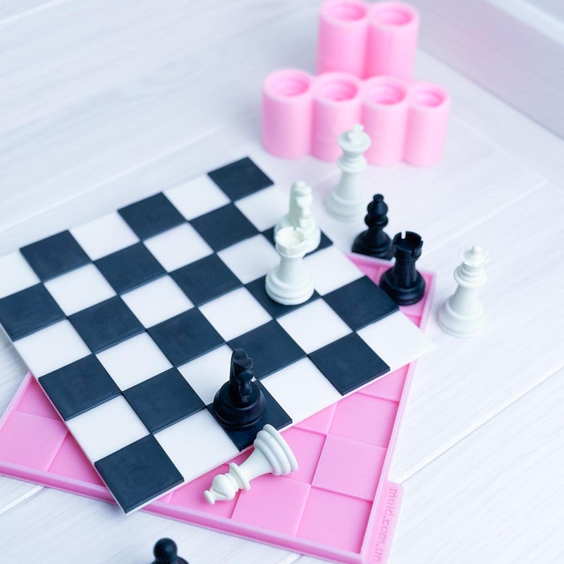 Chess Board Mold - Etsy