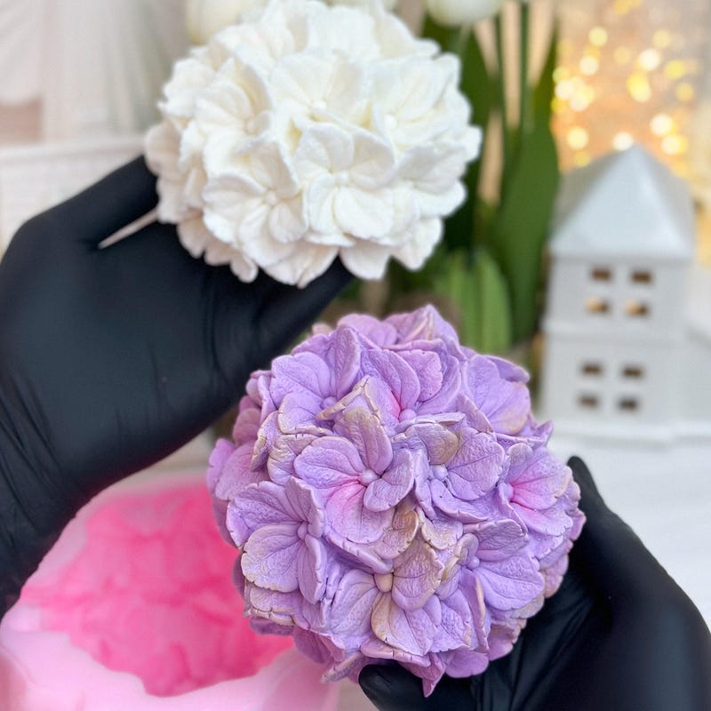 Silicone Mould Hydrangea - Etsy