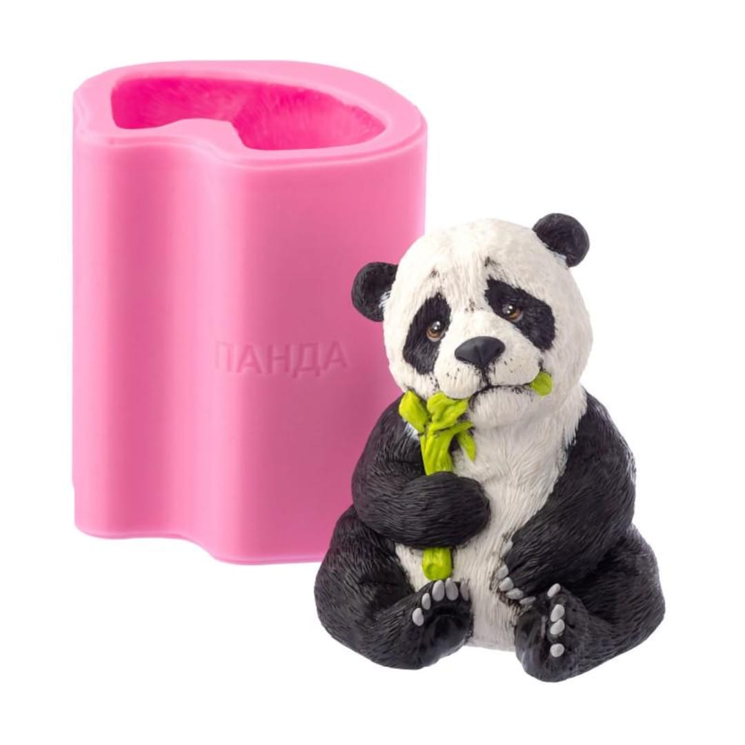 Silicone Mold Panda - Etsy