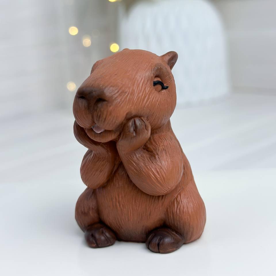 Capybara Silicone Mold for Cake Toppers, Cute Capybara Fondant Mold Set ...