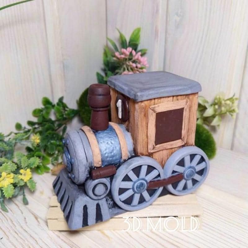 Train Silicone Molds 3d - Etsy