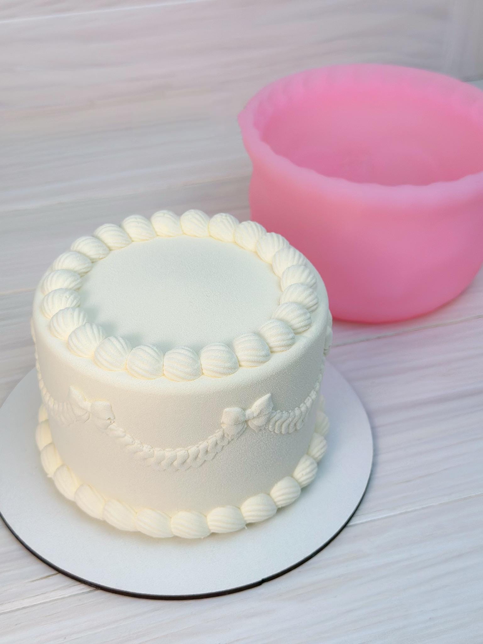 Silicone Bento Cake Mold, Cheesecake Cake Mold for Baking, Round ...