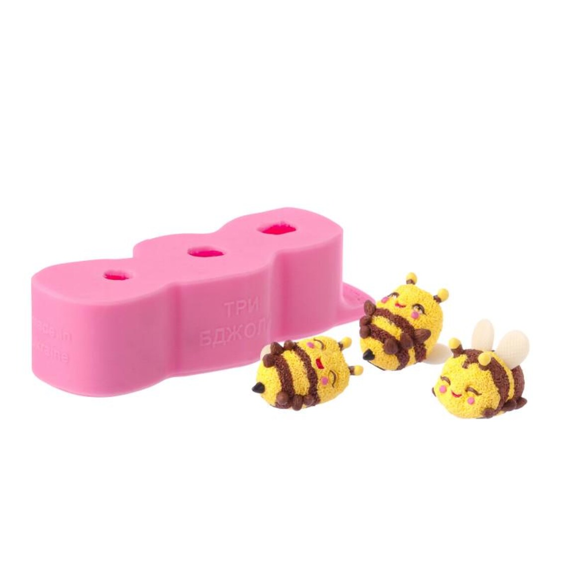 Silicone Mold Bees Three - Etsy