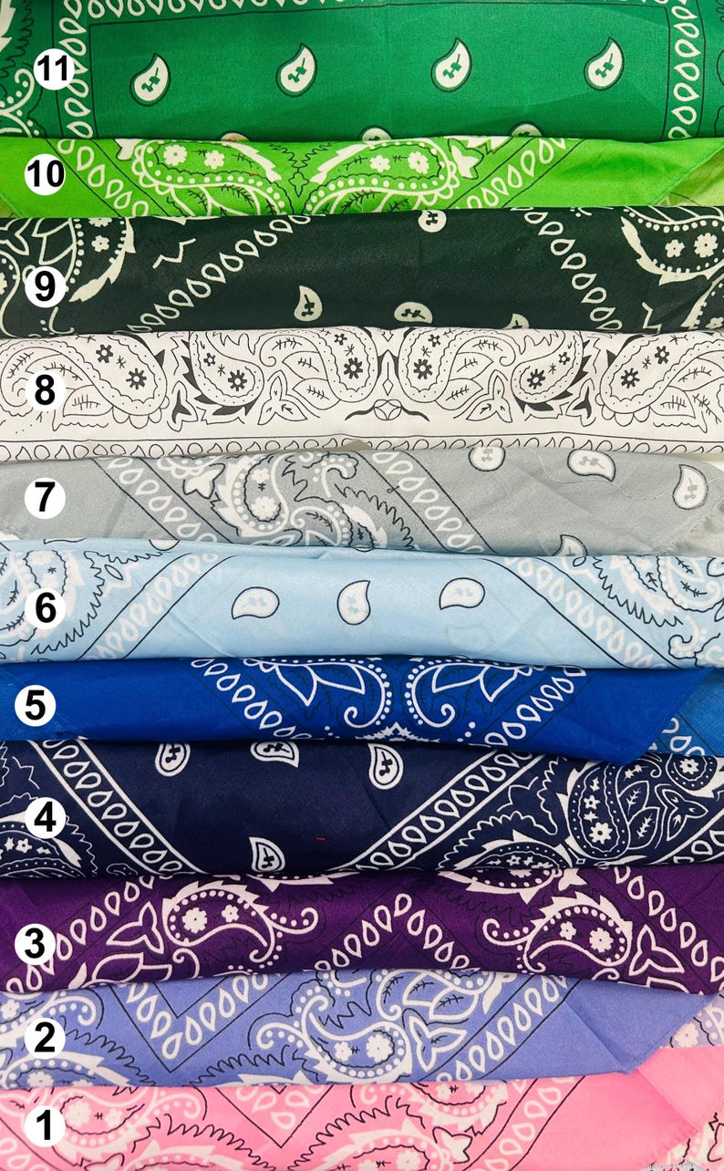 Personalized Bandana Necklace Charm of Your Choice - Multi Charm ...