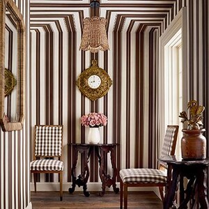 Thibaut Norfolk Stripe Wallpaper - Etsy