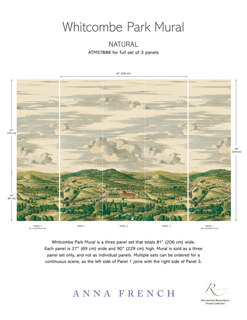 Whitcombe Park Mural - Etsy