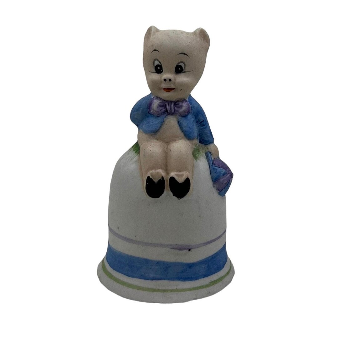 Vintage Warner Brothers Porky Pig Bell Japan 1979 - Etsy