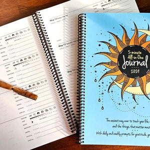 5-minute All in One Journal 2024 - Etsy
