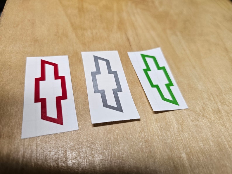 Chevrolet Logo Decal Sticker - Etsy