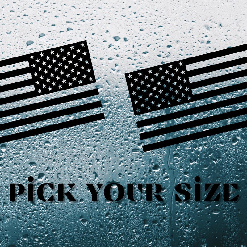 Pink American Flag Sticker - Etsy UK