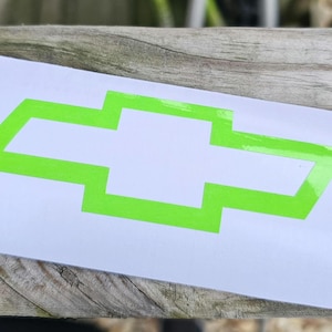 Chevrolet Logo Decal Sticker - Etsy