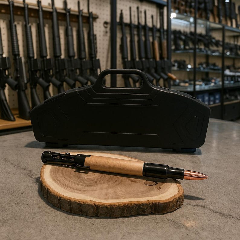 Handcrafted Bolt Action Rifle Pens Maple– Precision Meets Elegance - Etsy