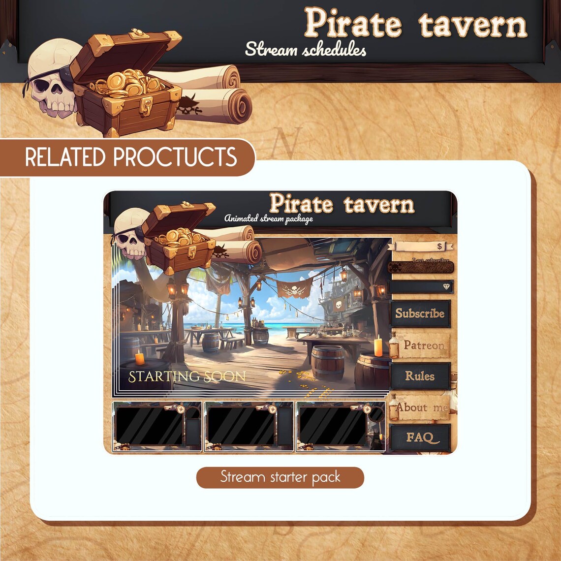 D&D Pirate Tavern Stream Schedule. Dungeon and Dragons Instagram and ...